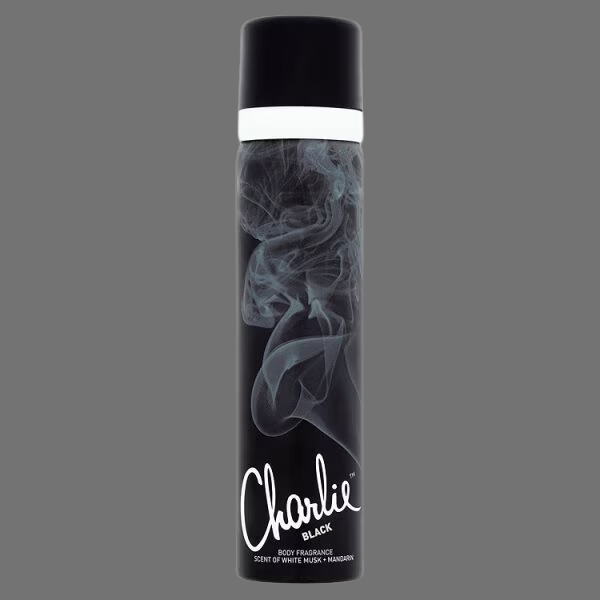 Charlie Black Body Fragrance Spray 75ml – Henry & Hunter