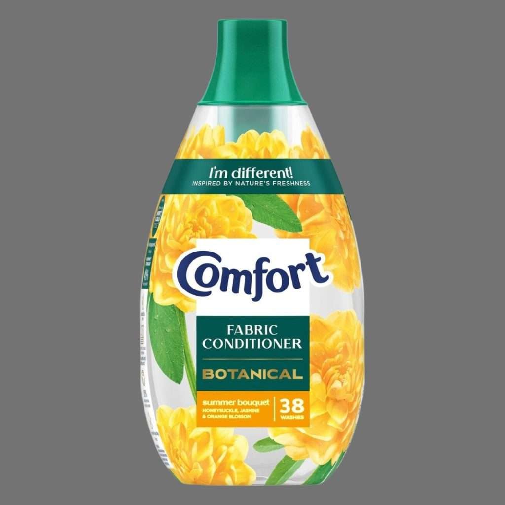 Comfort Botanical Summer Bouquet Fabric Conditioner 38 Washes 570ml ...