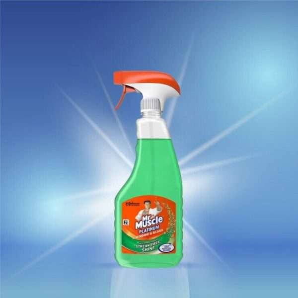 Mr Muscle Advanced Power Window & Glass Cleaner 500ml – Henry & Hunter