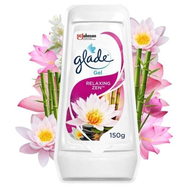 Glade Solid Gel Relaxing Zen Air Freshener 150g – Henry & Hunter