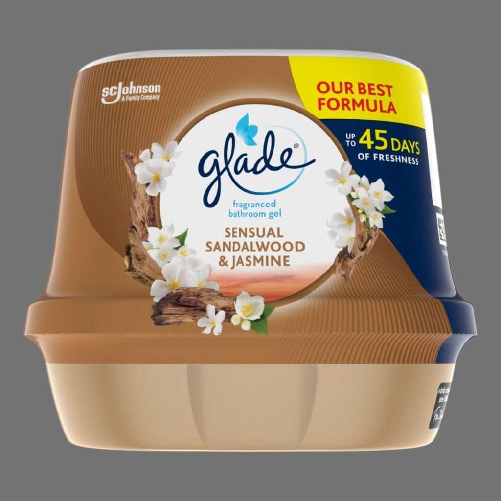 Glade Bathroom Gel Sandalwood & Jasmine 180g – Henry & Hunter