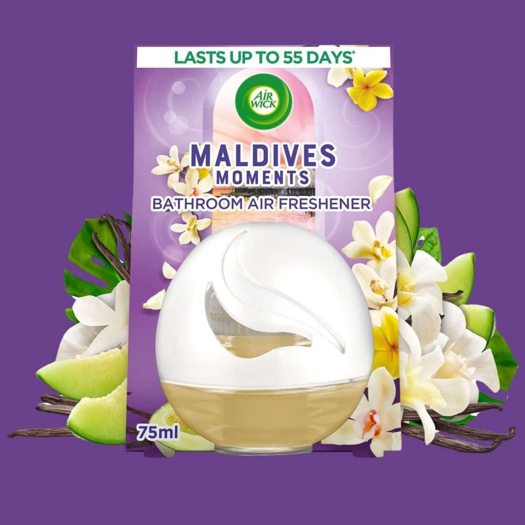 Air Wick Maldives Moments Bathroom Air Freshener 75ml – Henry & Hunter