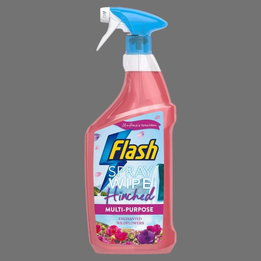 Flash Spray Wipe Hinched Enchanted Wildflower Spray 800ml – Henry & Hunter