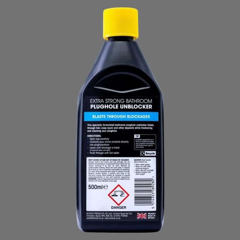 Kilrock Bathroom Plughole Unblocker 500ml – Henry & Hunter