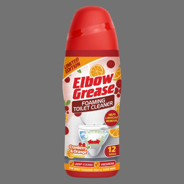 Elbow Grease Cranberry & Orange Foaming Toilet Cleaner 500g – Henry ...